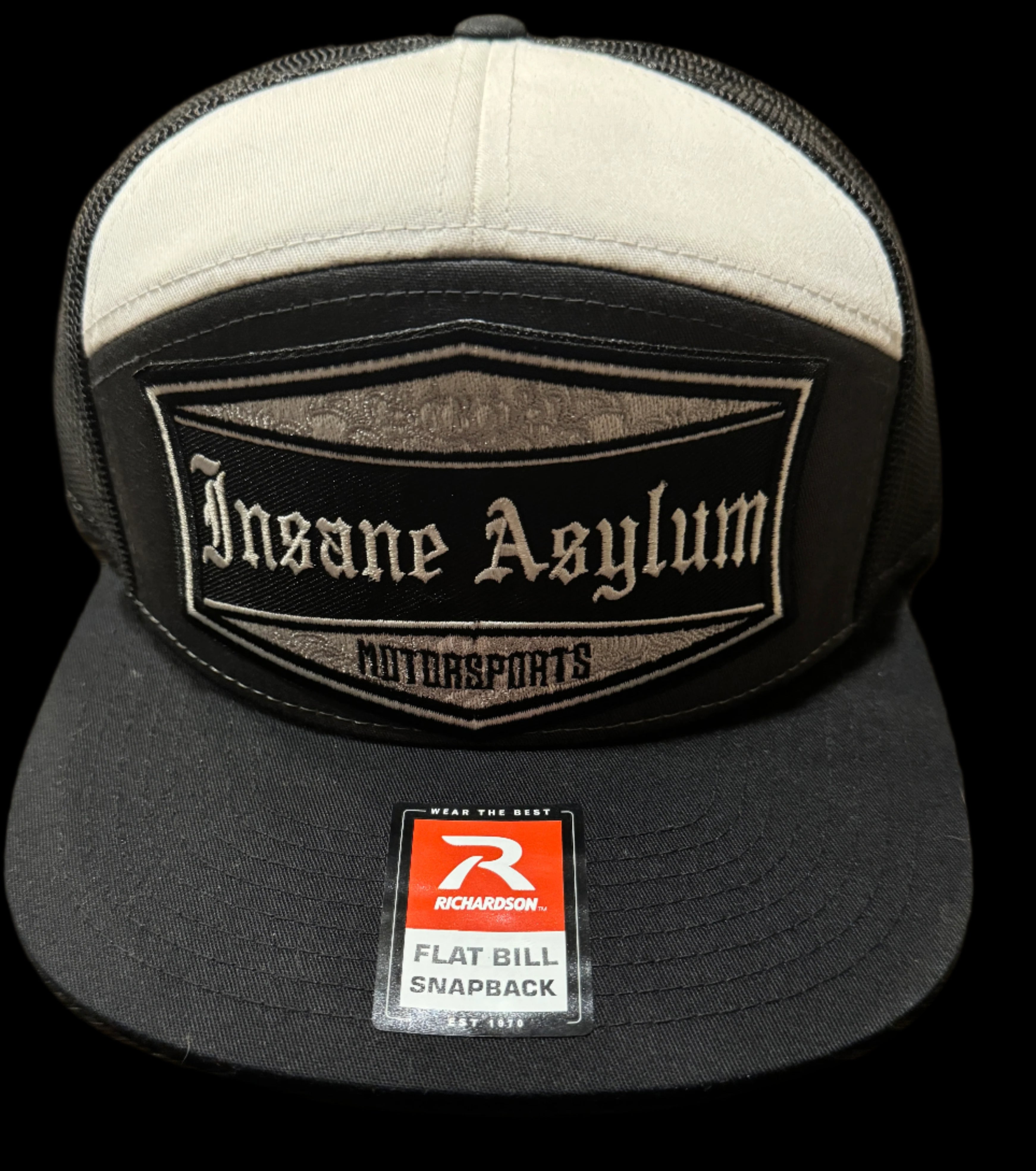 Insane Asylum Motorsports Snapback Cap Bold Style & Legendary Attitude