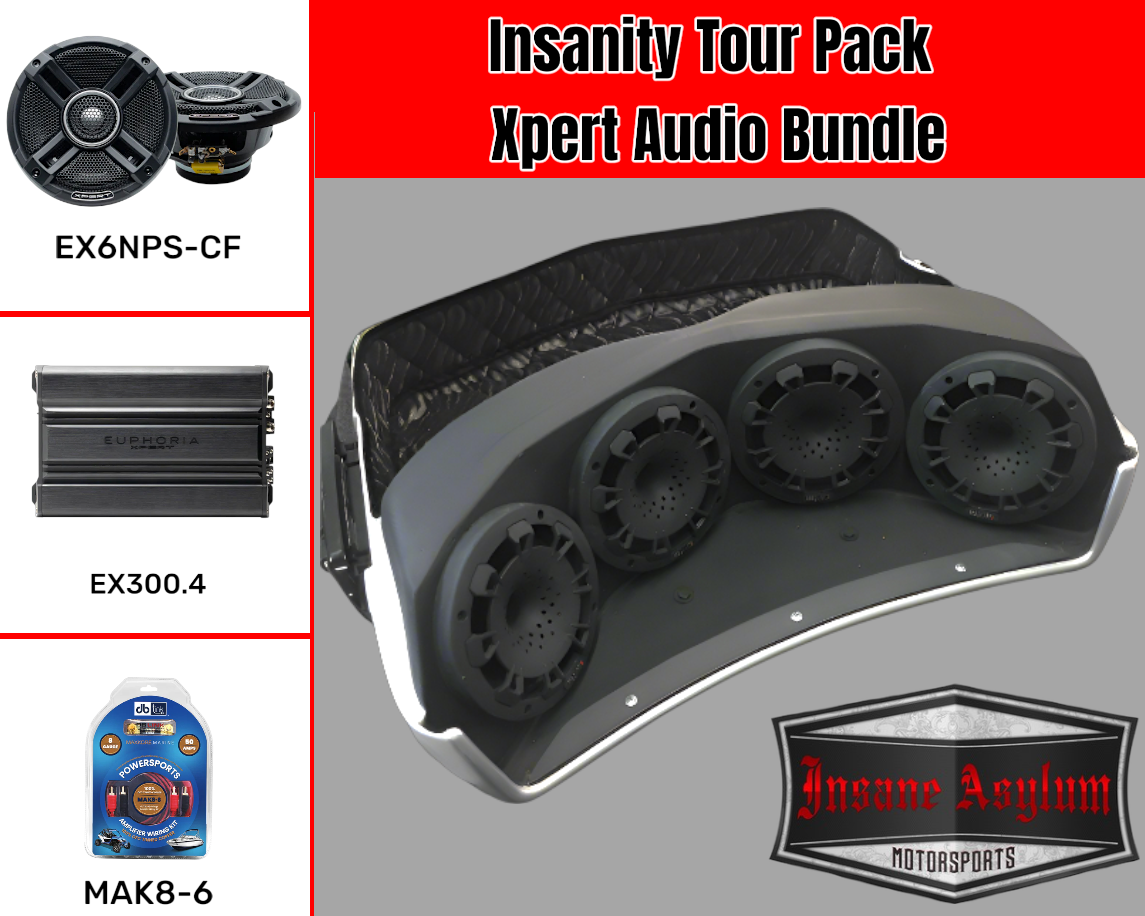 Insanity Tour Pack Xpert Audio Bundle – Insane Asylum Motorsports
