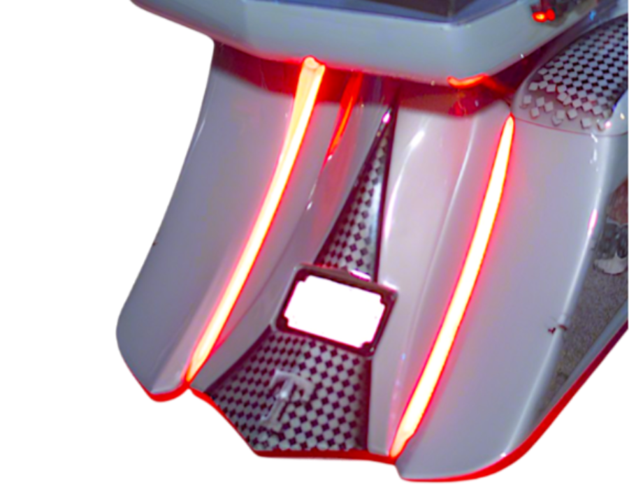 18” - 22" Curved Tail Lights: For Rehab Jr or 8 Back At Ya Fenders ...